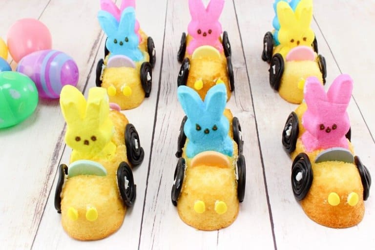 Peeps Twinkie Car Easter Treats (Easy No-Bake Recipe)