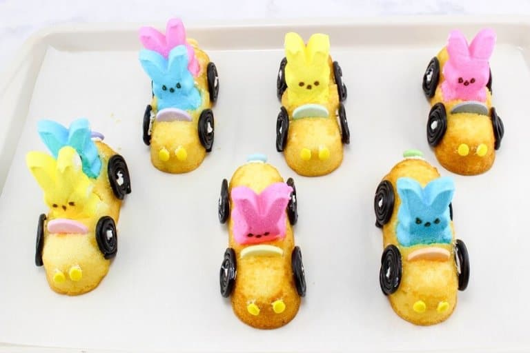 Peeps Twinkie Car Easter Treats (Easy No-Bake Recipe)