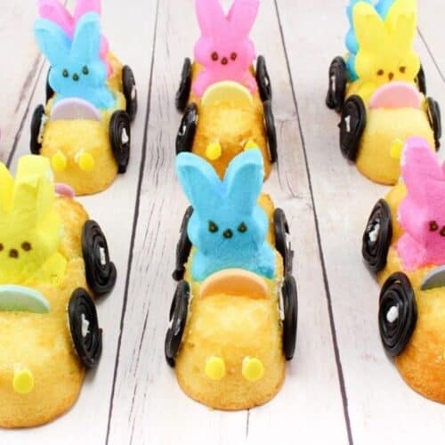 Peeps Twinkie Car Easter Treats (Easy No-Bake Recipe)