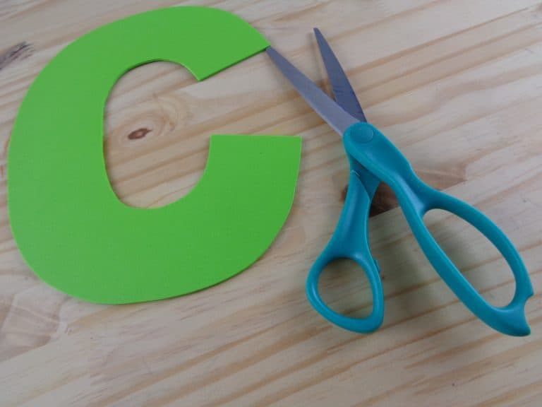 Letter C Craft With Printable – C is For Caterpillar