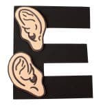 Letter E Craft- E is for Ears - Letter of the Week