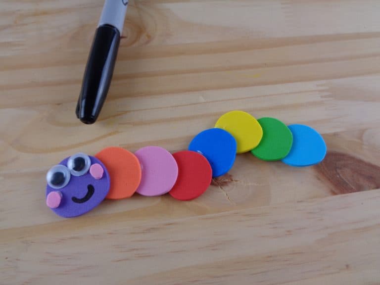 Letter C Craft With Printable – C is For Caterpillar
