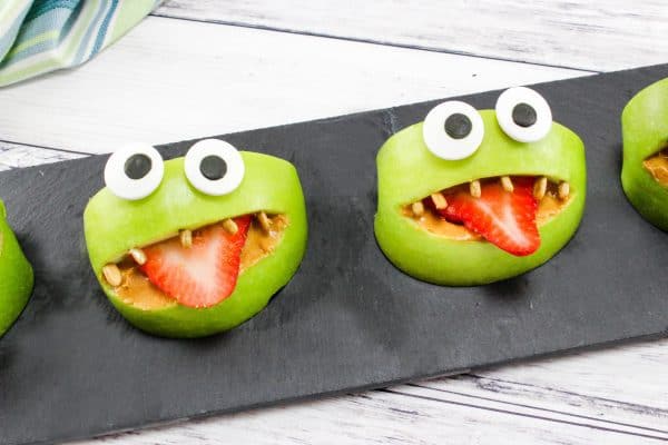 Monster Apple Bites - A Nutritious and Fun Snack Idea
