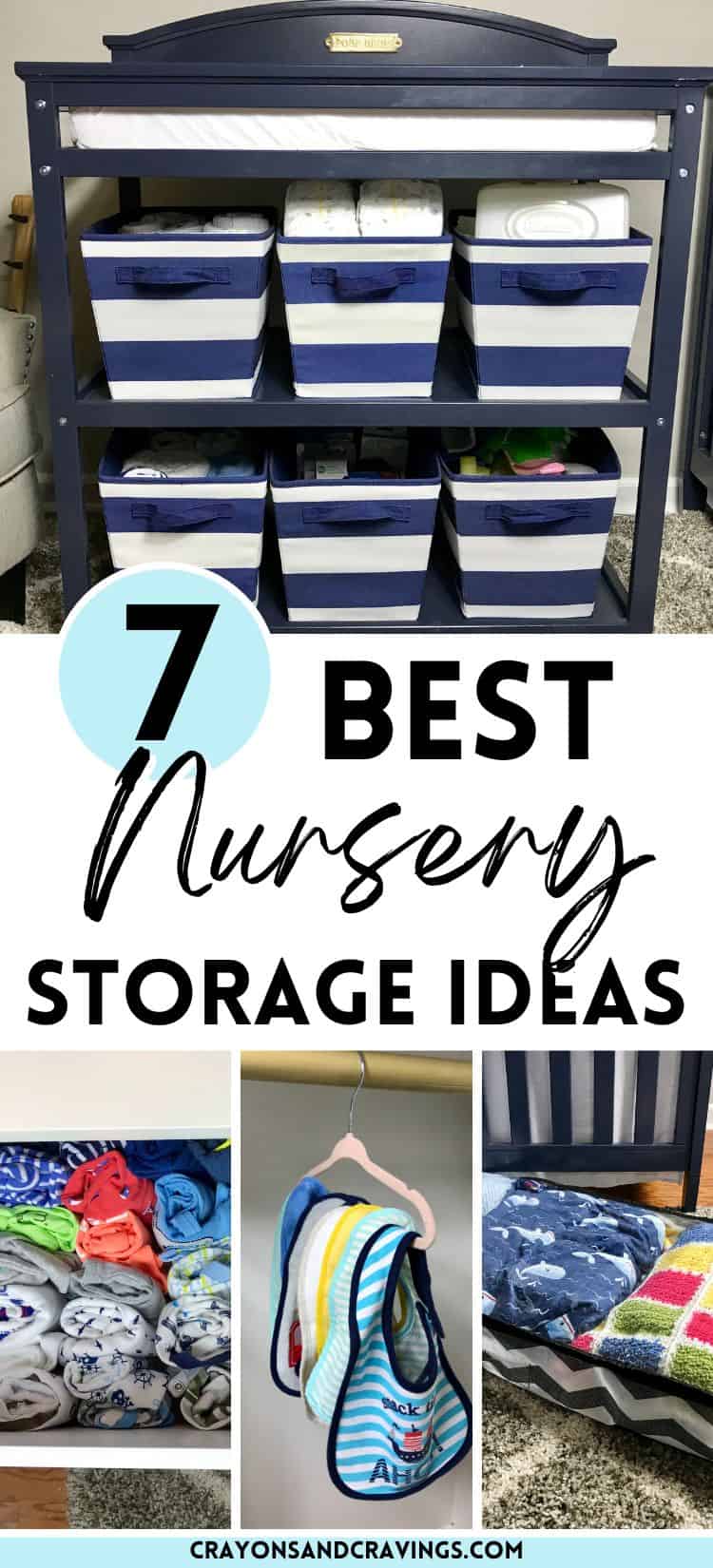 7 Best Nursery Storage and Organization Ideas