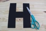 Letter H Craft With Printable – H is For Hamburger