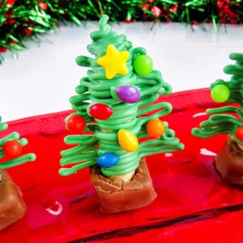 Christmas Tree Dessert Treats (Easy No Bake Recipe)