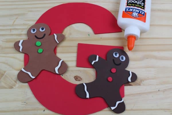 Letter G Craft With Free Printable – G is for Gingerbread