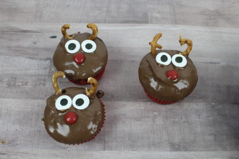 Christmas Reindeer Cupcake Recipe