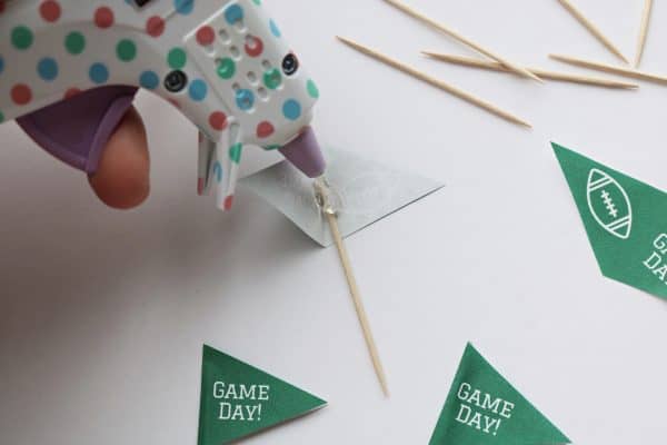 Football Themed Party Spread & Printables for The Big Game