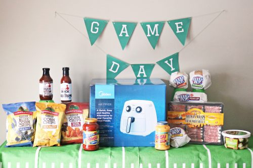 Football Themed Party Spread & Printables for The Big Game