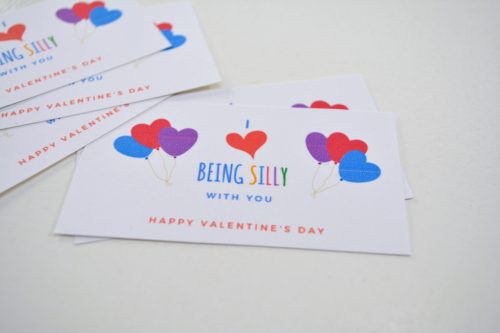 Silly String Valentines for Kids with FREE Printable Labels
