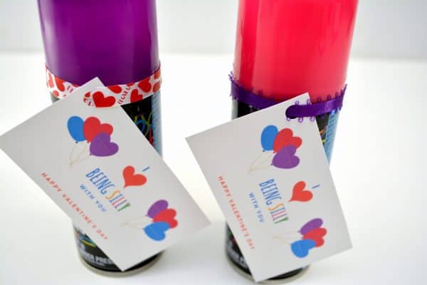 Silly String Valentines for Kids with FREE Printable Labels