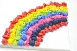 Rainbow Canvas Tissue Paper Craft for Kids