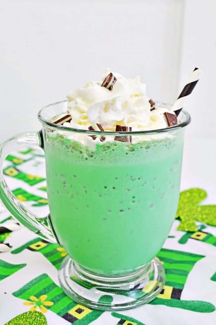Shamrock Shake - Mint Chocolate Chip Milkshake Recipe