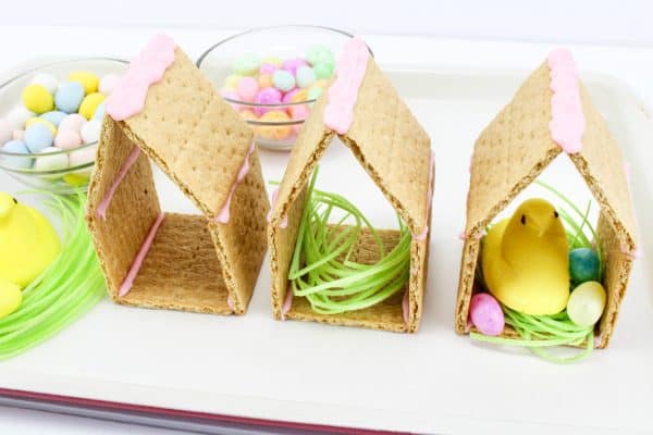 Peeps Chicks House - No Bake Easter Treats for Kids