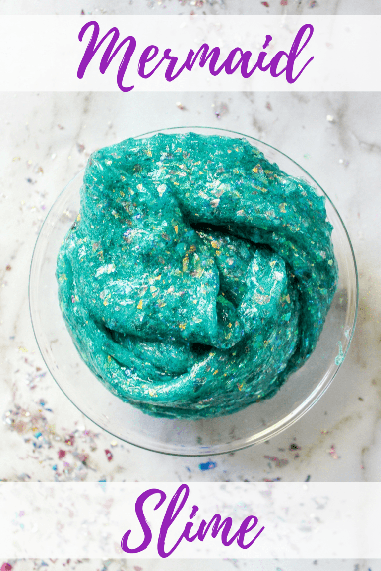 How to Make Sparkly Mermaid Slime Without Borax