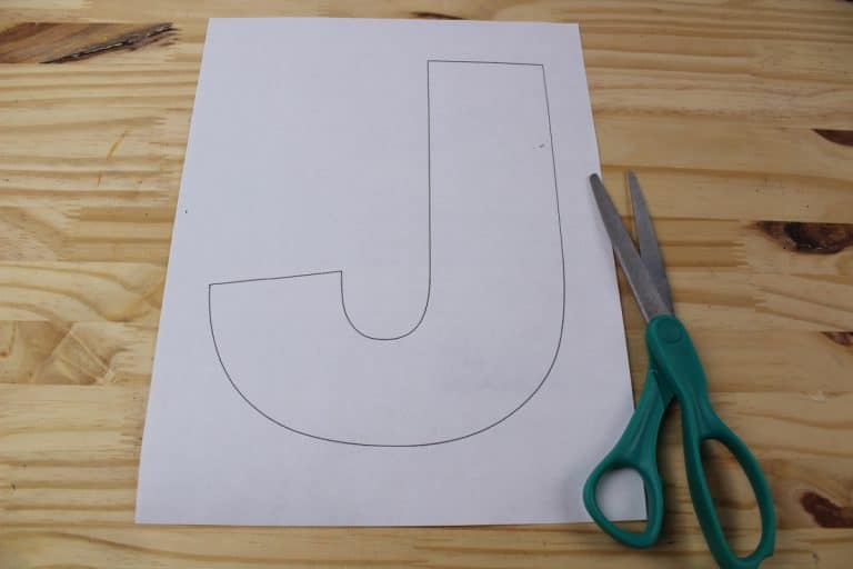 Letter J Craft With Printable – J is For Jelly Beans
