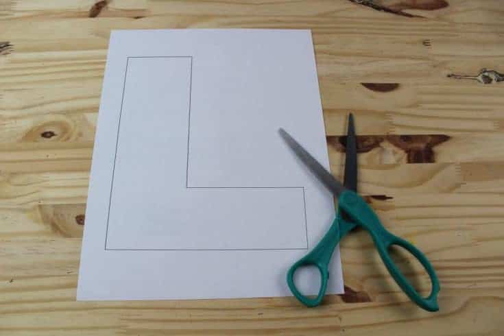 Letter L Craft With Printable – L is For Leaf