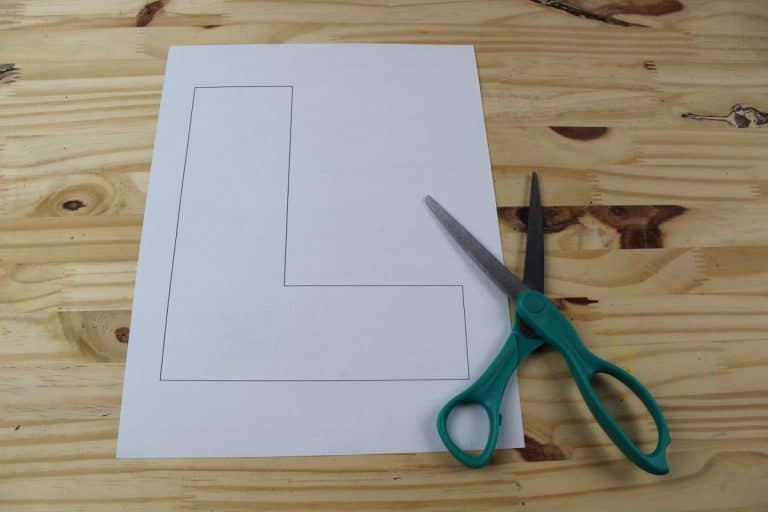 Letter L Craft With Printable – L is For Leaf