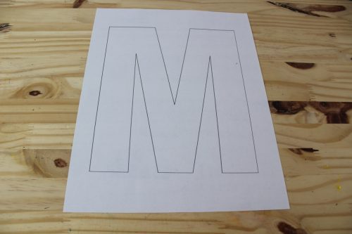 Letter M Craft With Printable – M is For Moon