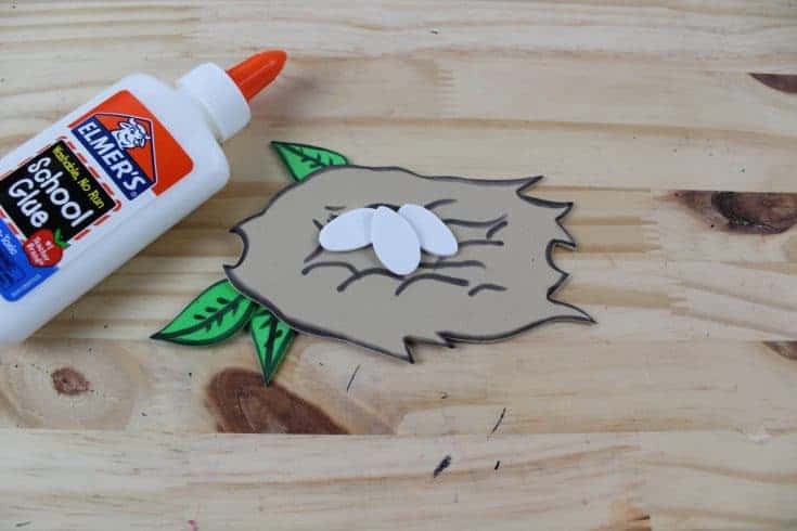 Letter N Craft With Printable – N is For Nest – Letter of the Week