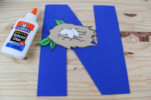 Letter N Craft With Printable – N is For Nest – Letter of the Week