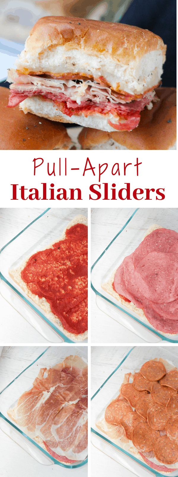 Easy Pull-Apart Italian Sliders Recipe