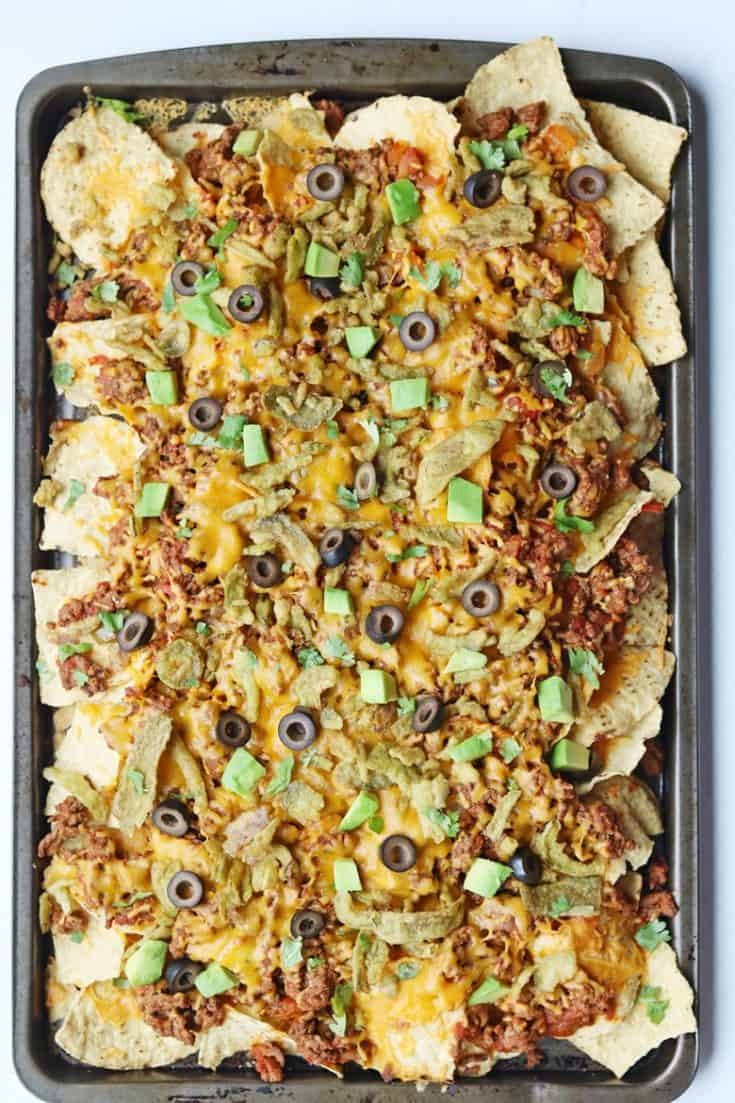 Crispy Jalapeño Loaded Nachos Recipe Baked in the Oven