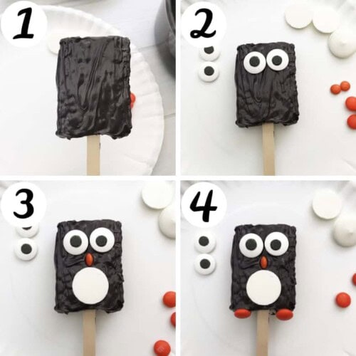 Penguin Rice Krispie Treats