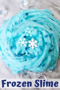 Elsa-Themed Frozen Slime for Winter Sensory Play