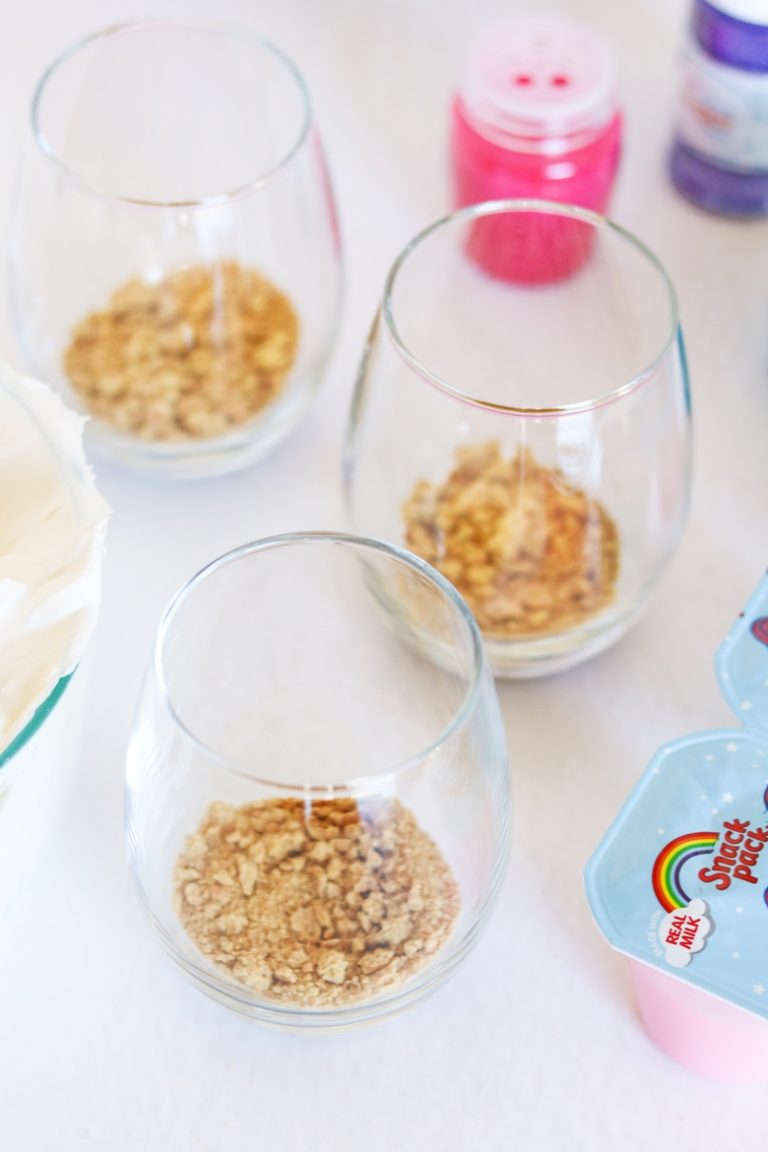 Easy Unicorn Pudding Parfatis