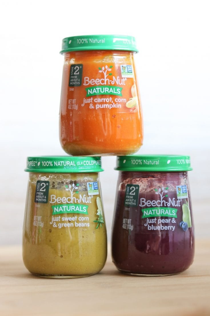Frozen Baby Food Dots Recipe - Great for self-feeders!