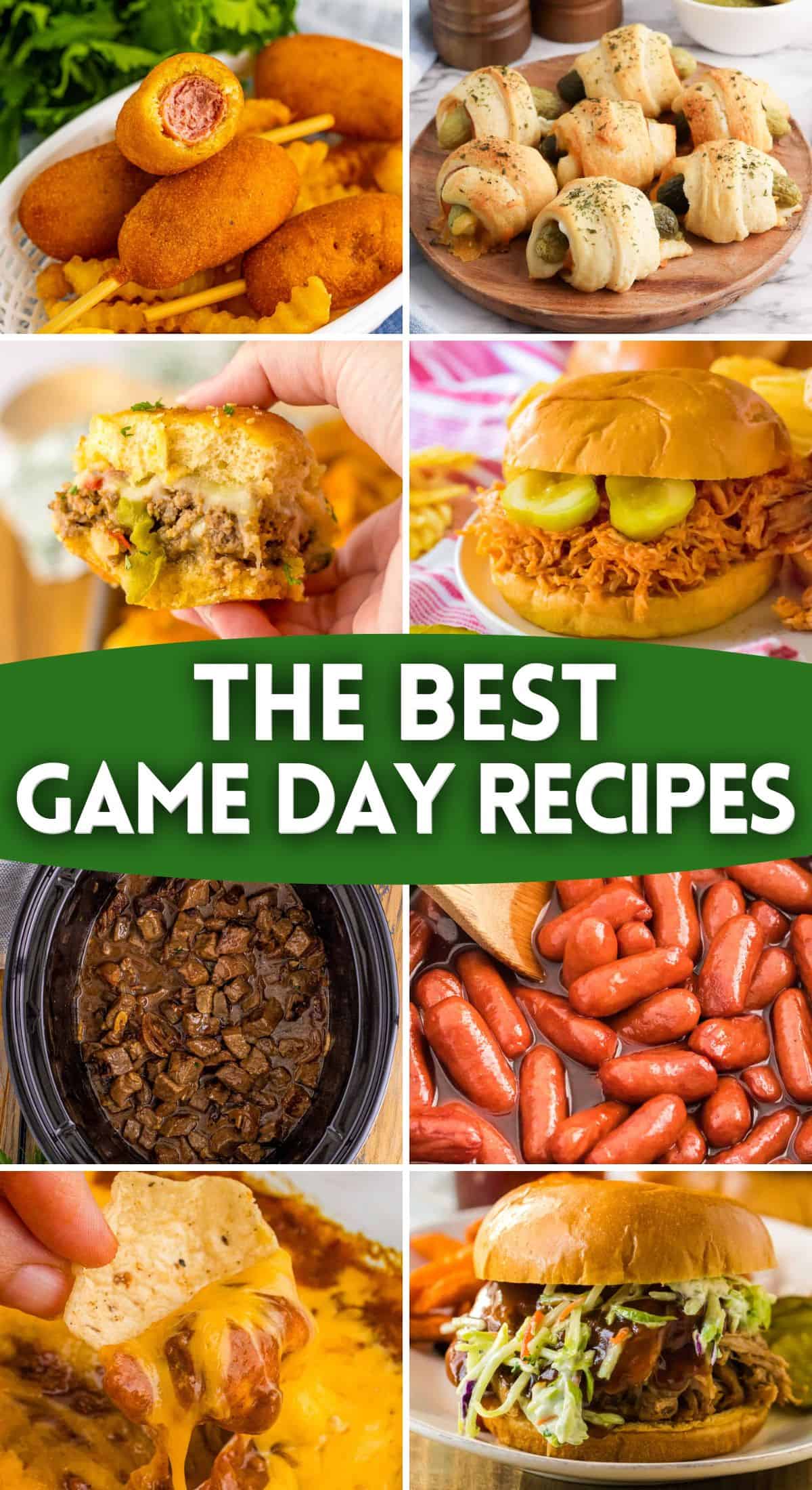 40 Easy Game Day Foods (The Ultimate Game Day Menu!)