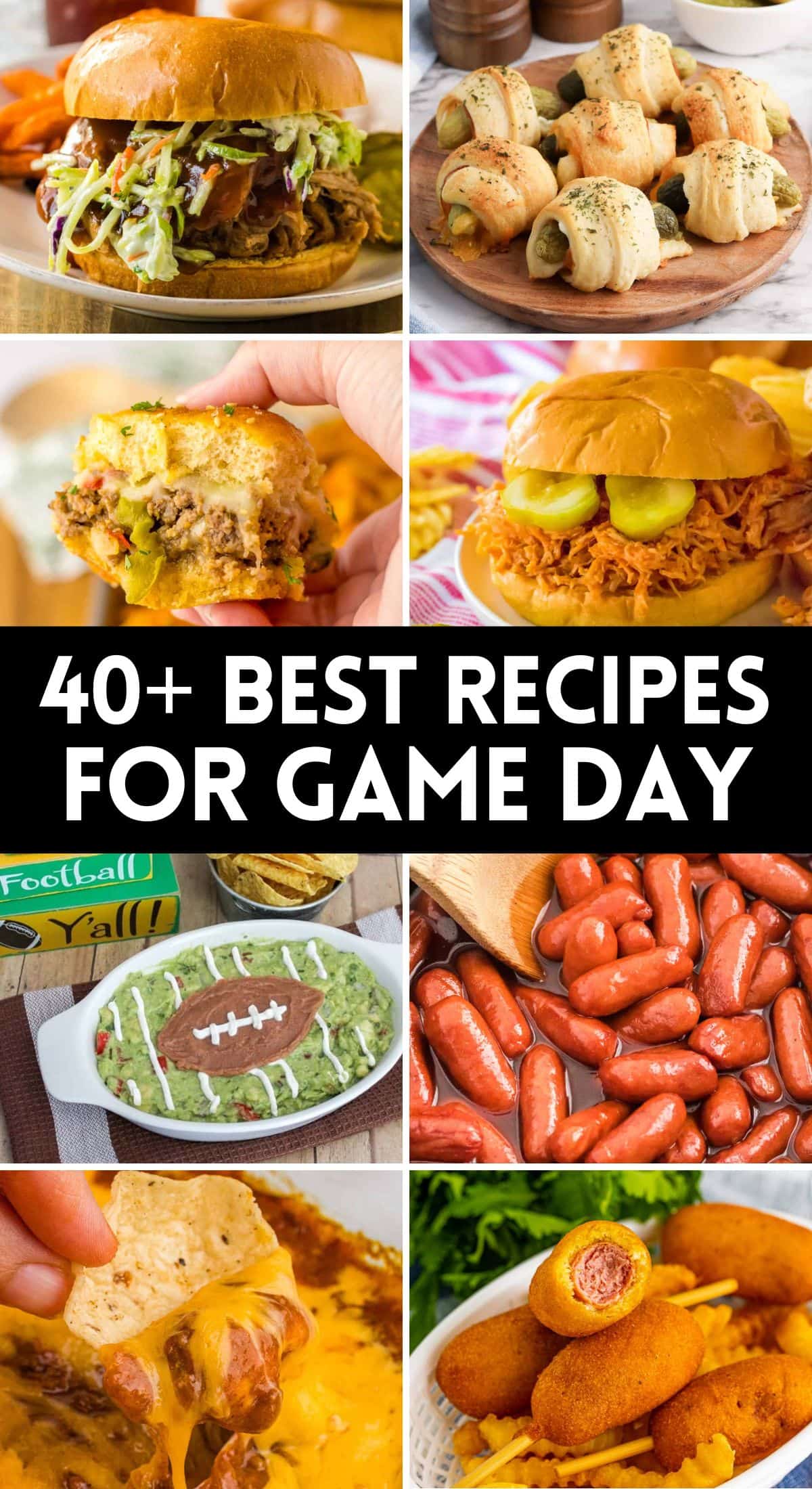 40 Easy Game Day Foods (The Ultimate Game Day Menu!)