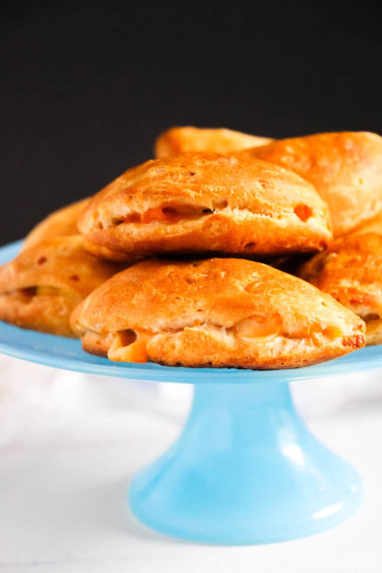 Breakfast Calzones Stuffed With Sausage, Egg, and Cheese