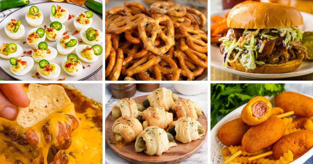 40 Easy Game Day Foods (The Ultimate Game Day Menu!)