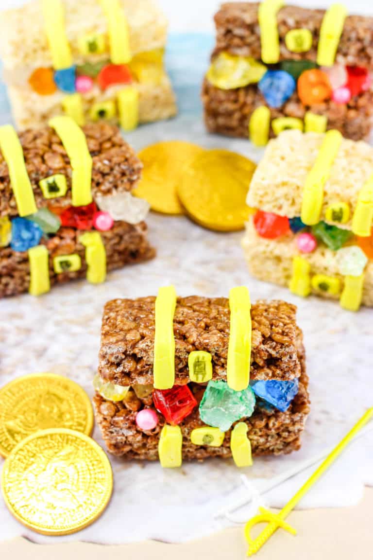 Edible Treasure Chests - Pirate Themed Desserts