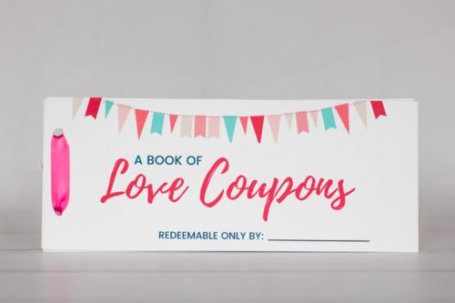 Love Coupons - Free Printable Valentine's Day Coupon Book