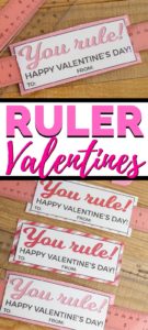 You Rule Valentine with Free Printable (Great for Classrooms!)