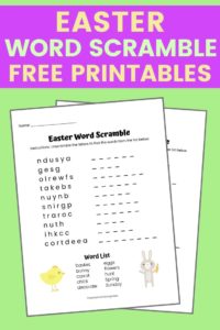 20+ Fun & Free Easter Printables for Kids