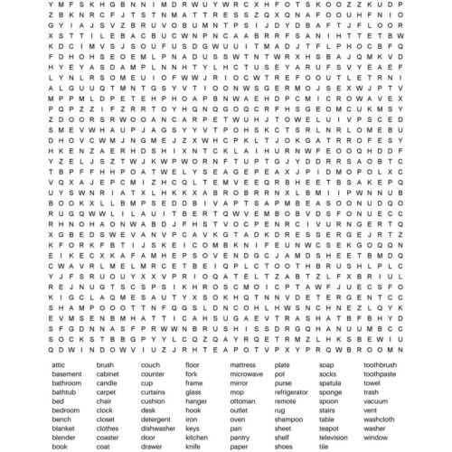 25+ FREE Printable Word Searches