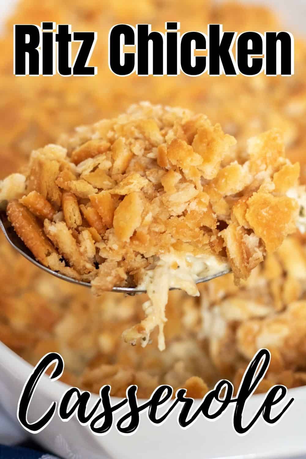 Ritz Chicken Casserole Recipe (Only 6 Ingredients!)
