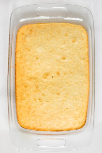 Strawberry Jello Poke Cake {Easy 5-Ingredient Recipe!}