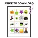 Halloween Memory Game Printable (Free Printable for Kids!)