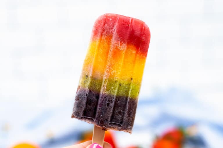 Cocomelon Rainbow Popsicle Recipe - Find Vegetarian Recipes