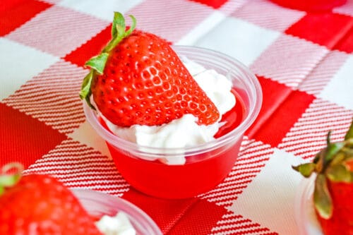 Strawberry Jello Shots