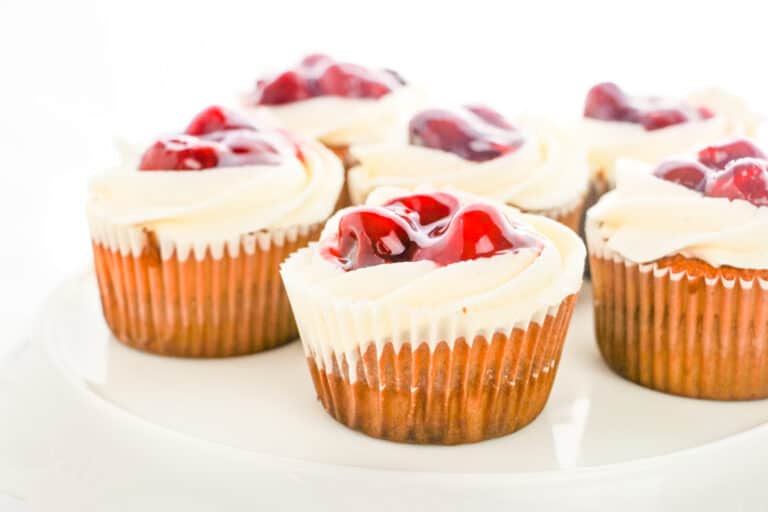 Cherry Pie Cupcakes