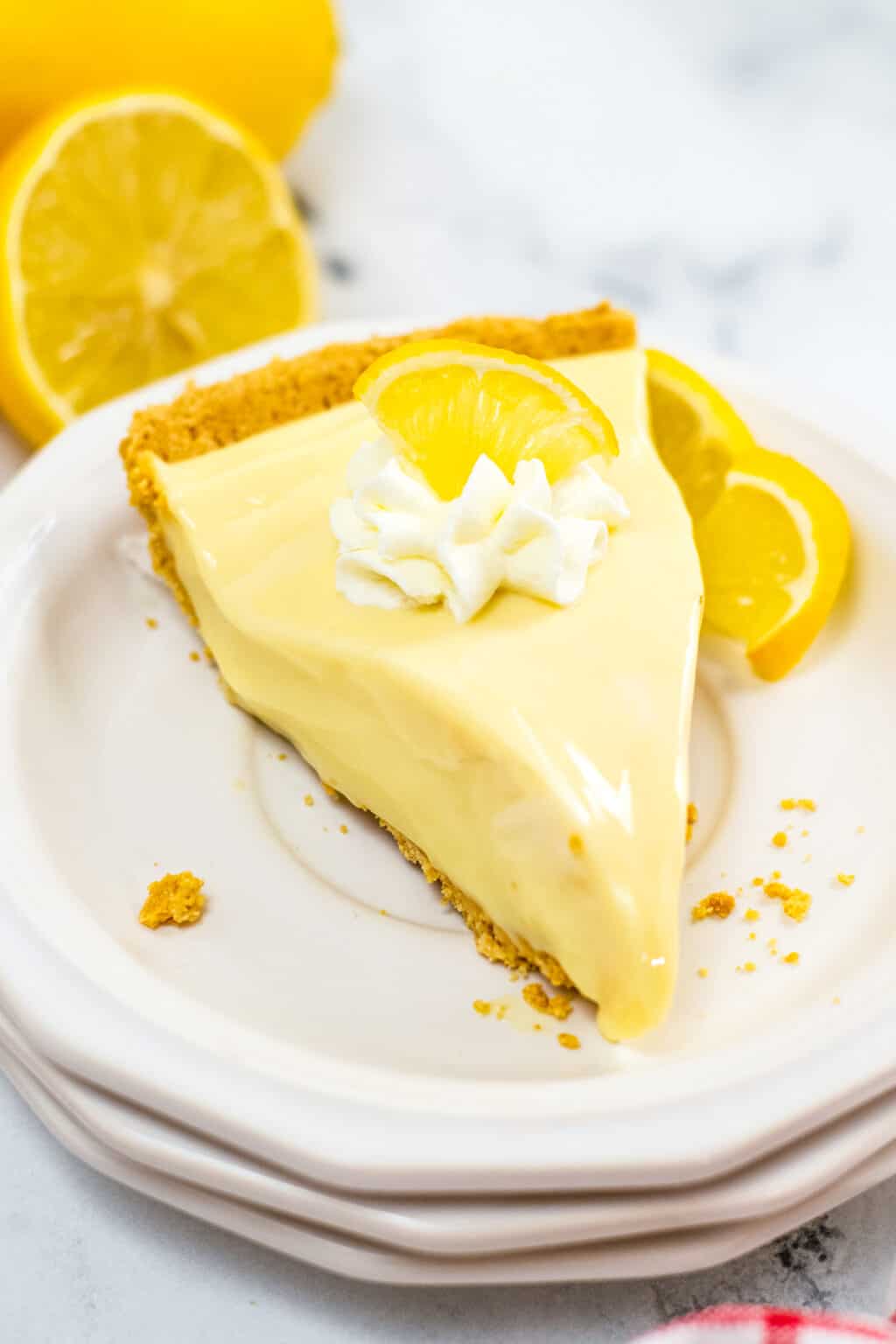 No-Bake Lemon Icebox Pie