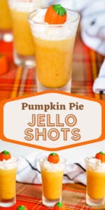 Pumpkin Jello Shots (Made with Pumpkin Puree)