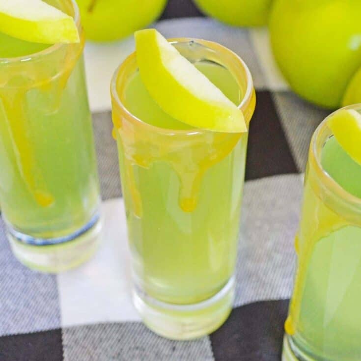 Caramel Apple Shots
